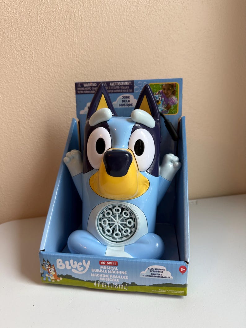 Bluey Switch Adapted Bubble Machine | Adaptive Toy for Special Needs ...