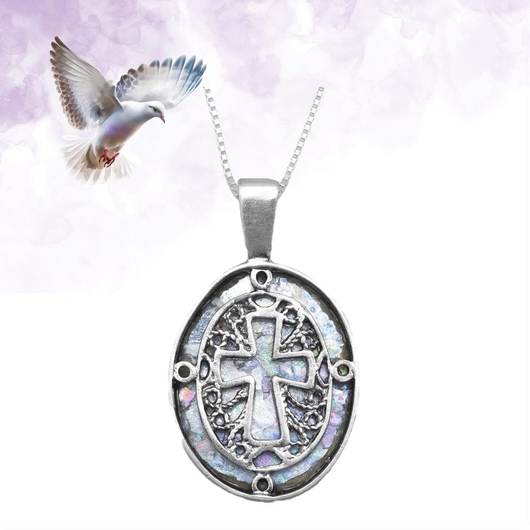 Roman Cut Out Cross Pendant - Etsy