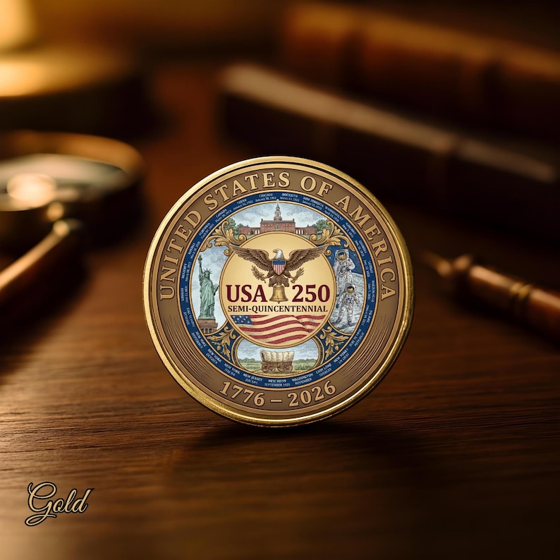 250th Anniversary United States of America Commemorative Coin, 1776 ...