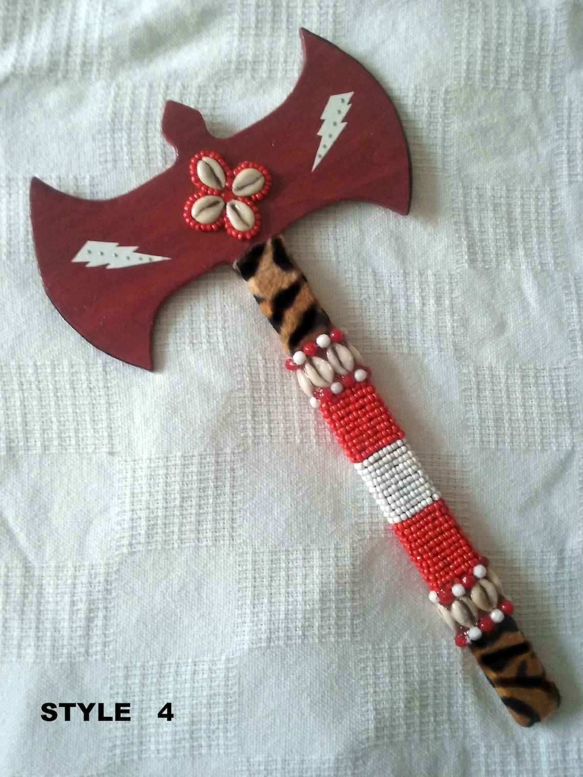 Santeria Yoruba. Wood double headed axe for Shango orisha | Etsy