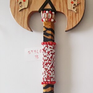 Santeria Yoruba. Hacha de madera para Shango orisha. Regla de OSHA ...