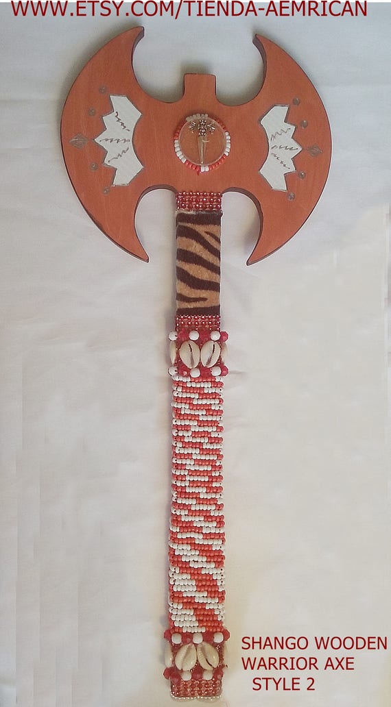 Santeria Yoruba. Hacha de madera para Shango orisha. Regla | Etsy