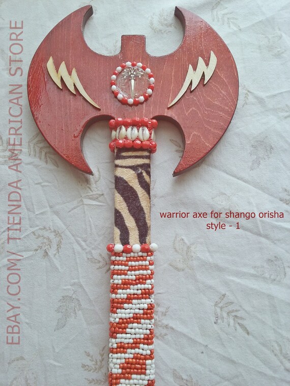 Santeria Yoruba. Hacha de madera para Shango orisha. Regla | Etsy