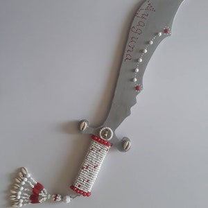 Santeria Yoruba. Beaded Tools for OBATALA Ayaguna Orisha. Irukere ...