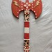 Santeria Yoruba. Hacha de madera para Shango orisha. Regla de OSHA ...
