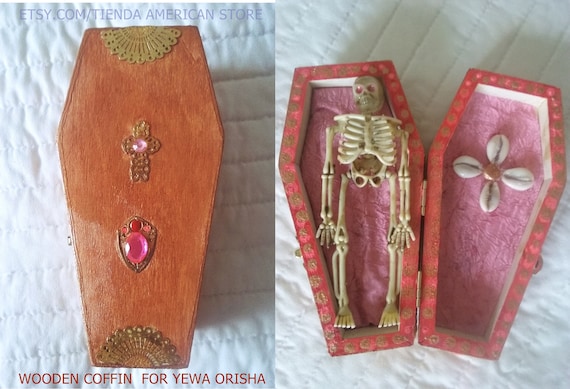 Santeria Yoruba Wooden COFFIN for YEWA Orisha . ATAUD De | Etsy