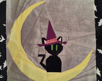 Crouching Cat Paper Piecing Pattern PDF - Etsy