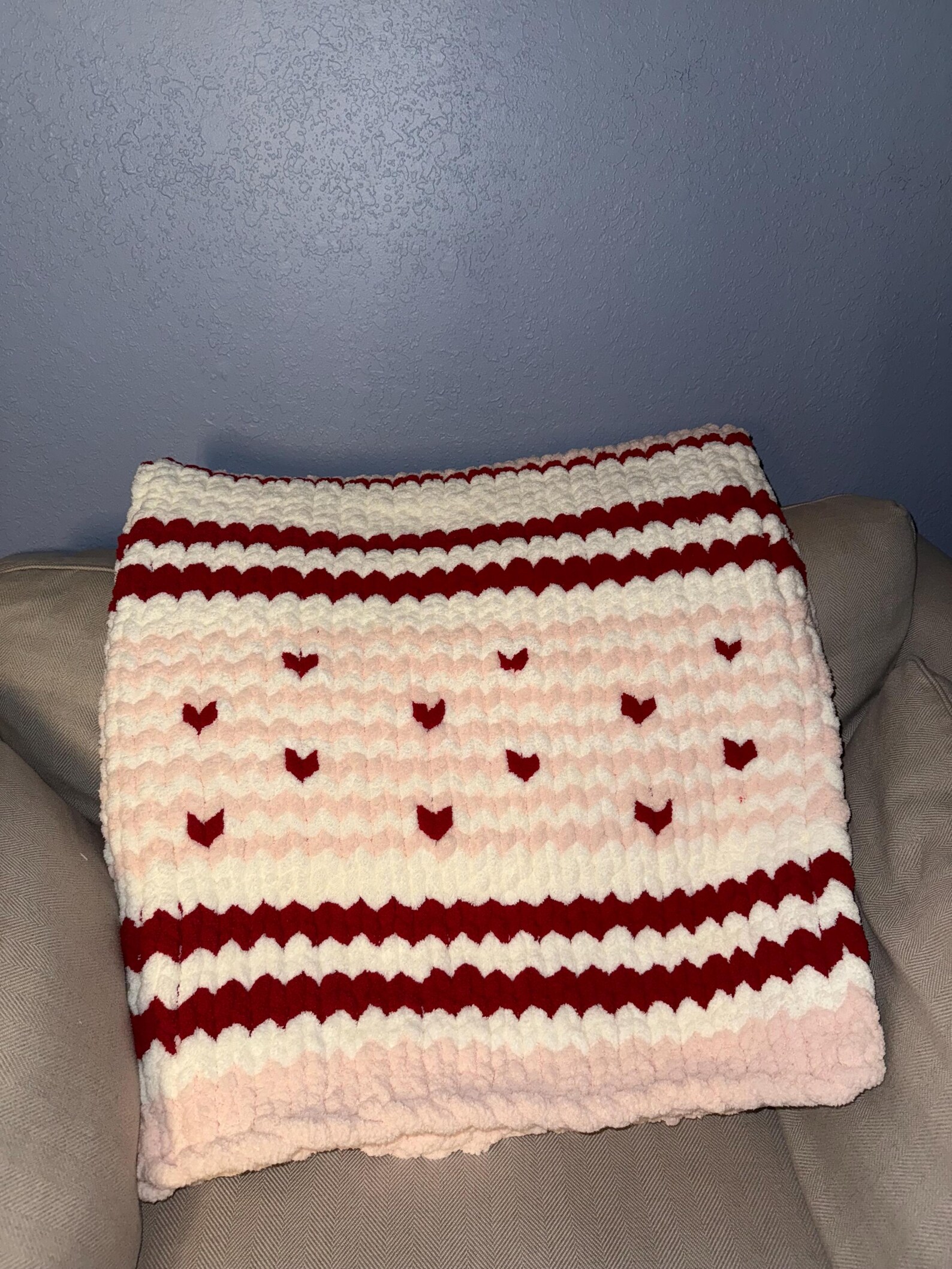 Valentines Day Chunky Knit Pattern - Etsy