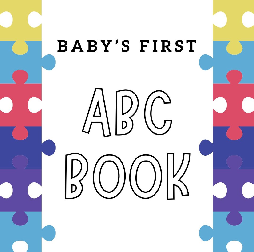 Baby Shower Colouring Book - Etsy