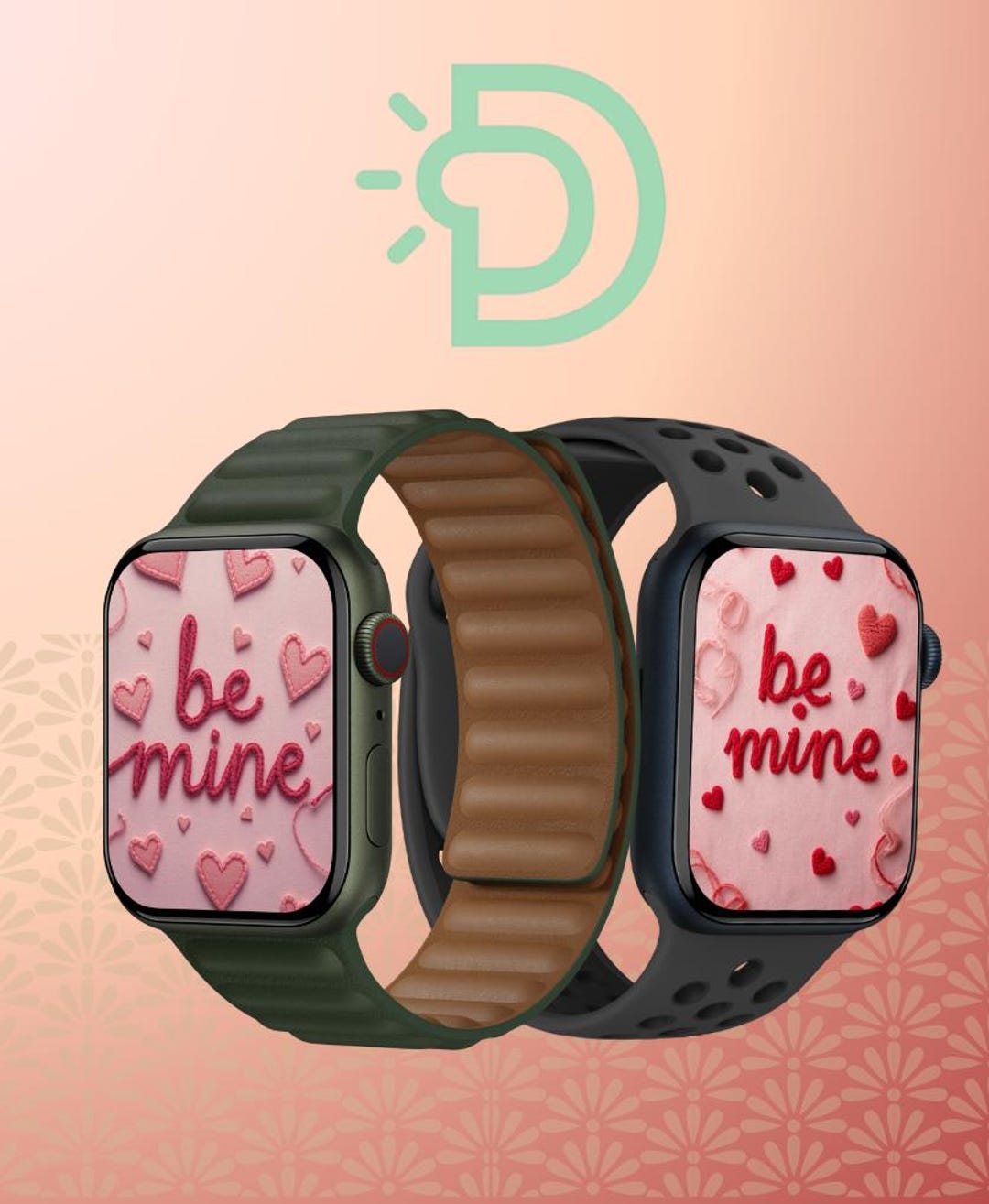 Be Mine String Art Wallpaper Bundle – 3D Minimal Valentine’s Design - Etsy