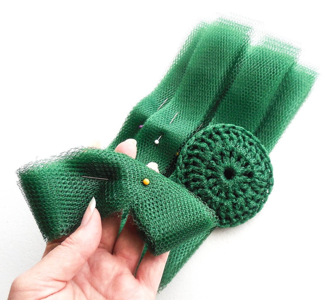 DIY Dish Scrubbie Strips Precut Nylon Netting Sets of 4 - Etsy