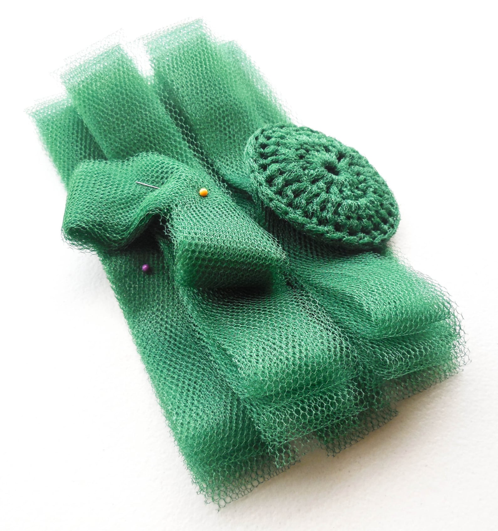 DIY Dish Scrubbie Strips Precut Nylon Netting Sets of 4 - Etsy