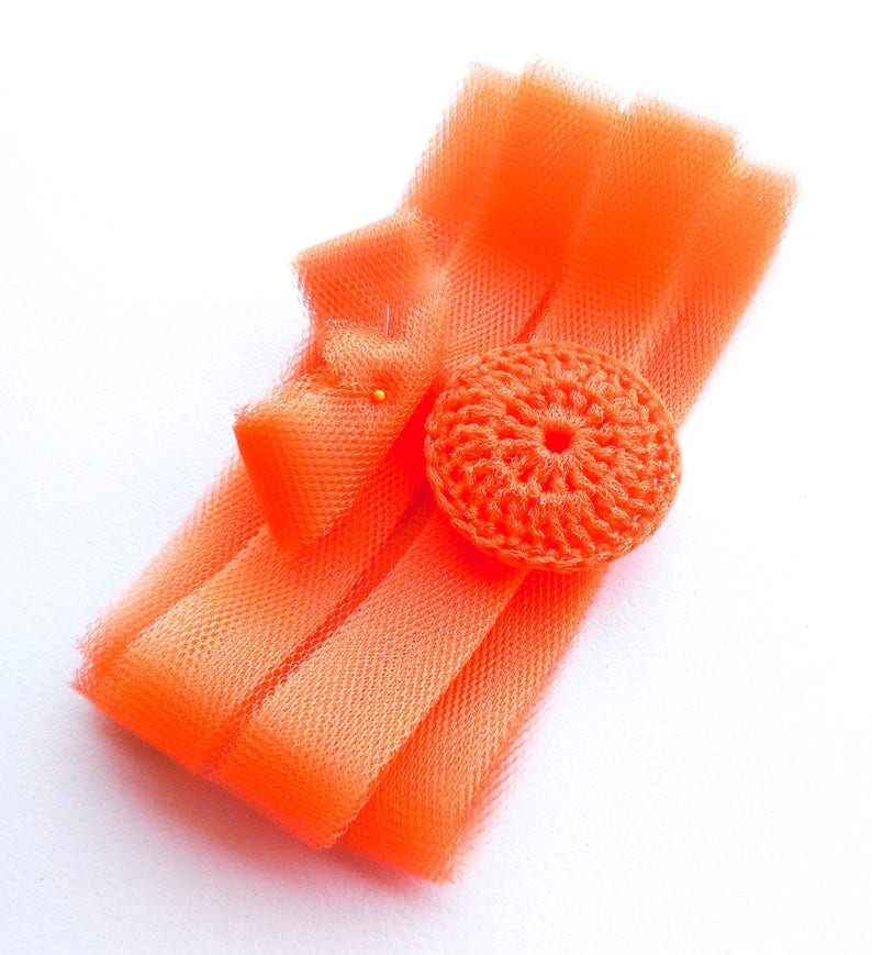 Orange Nylon Netting Strips DIY Pot Scrubber Supplies Set - Etsy