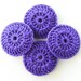 Nylon Pot Scrubber Set of 2 Through 10 Royal Purple Dish Scrubbies - Etsy