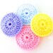 Pastel Crochet Nylon Pot Scrubbers Set of 4 Pink, Blue, Purple and ...