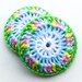 Large Crochet Pot Scrubbers Set of 2 Through 10 Pastel Nylon Dish ...