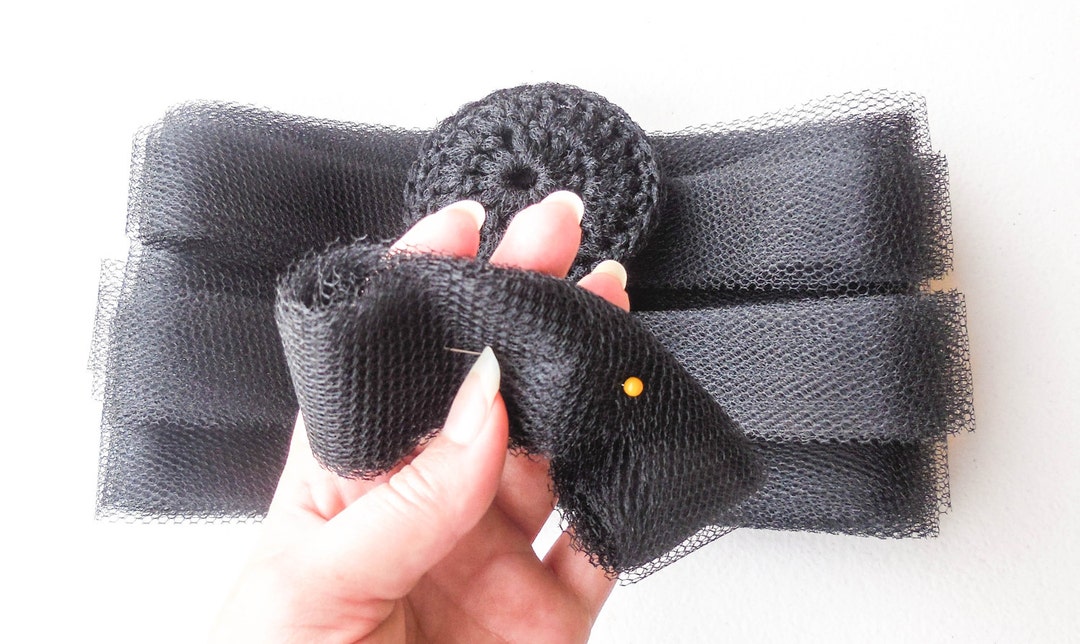 DIY Dish Scrubbies Sets of 4 Through 20 Black Nylon Netting Strips ...