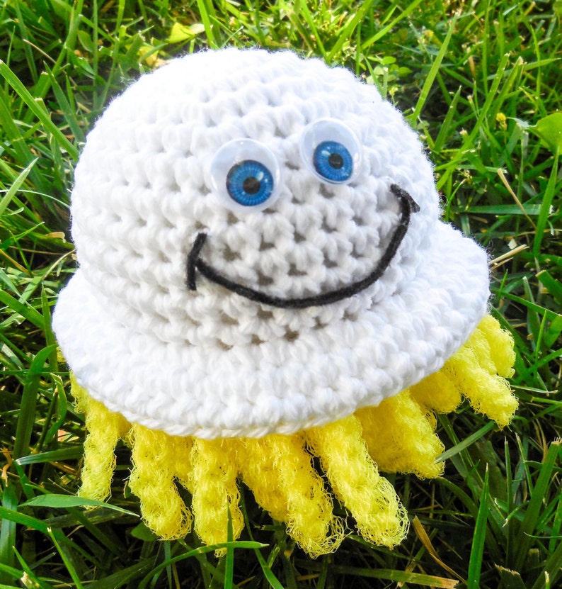 Crochet Pot Scrubber Mr. Scrubbles Crochet Sponge Nylon - Etsy