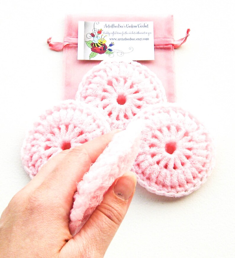 Crochet Nylon Dish Scrubbies Set of 2 Through 10 Light - Etsy