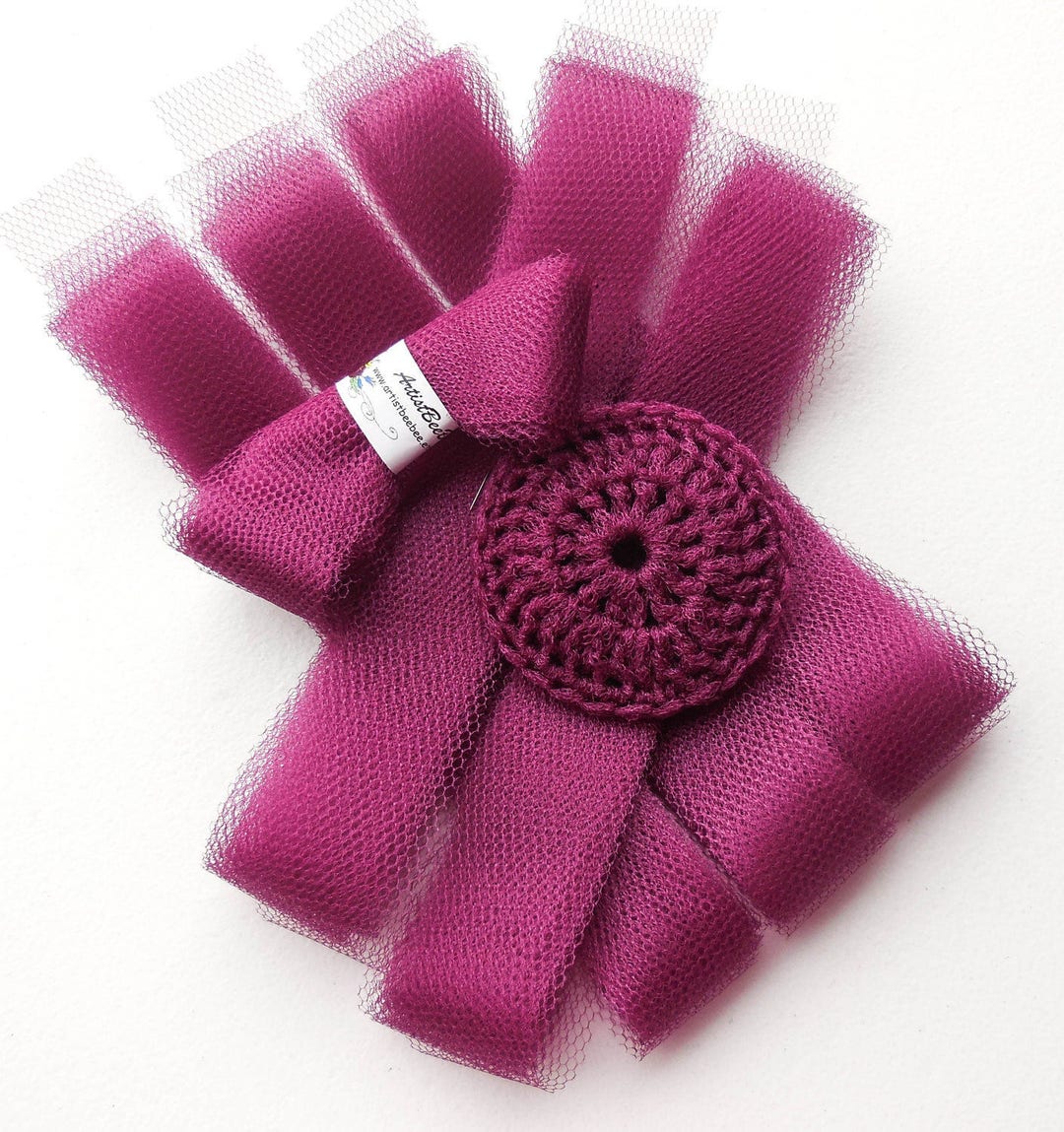 Burgundy Nylon Netting Supplies - Set of 4 Through 20 - Precut Nylon ...