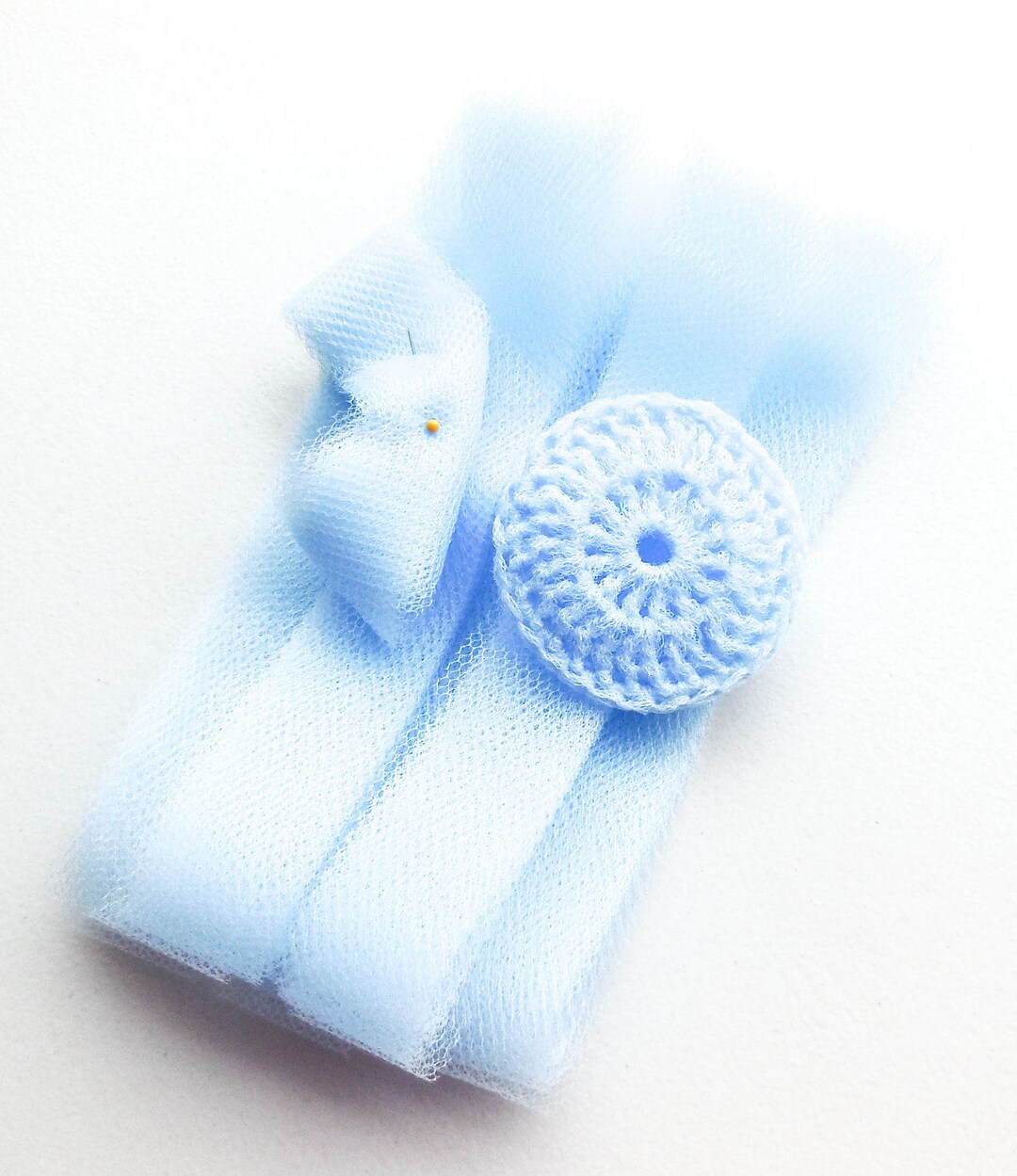 Precut Scrubber Supplies - Set of 4 Through 20 - Powder Blue Nylon ...