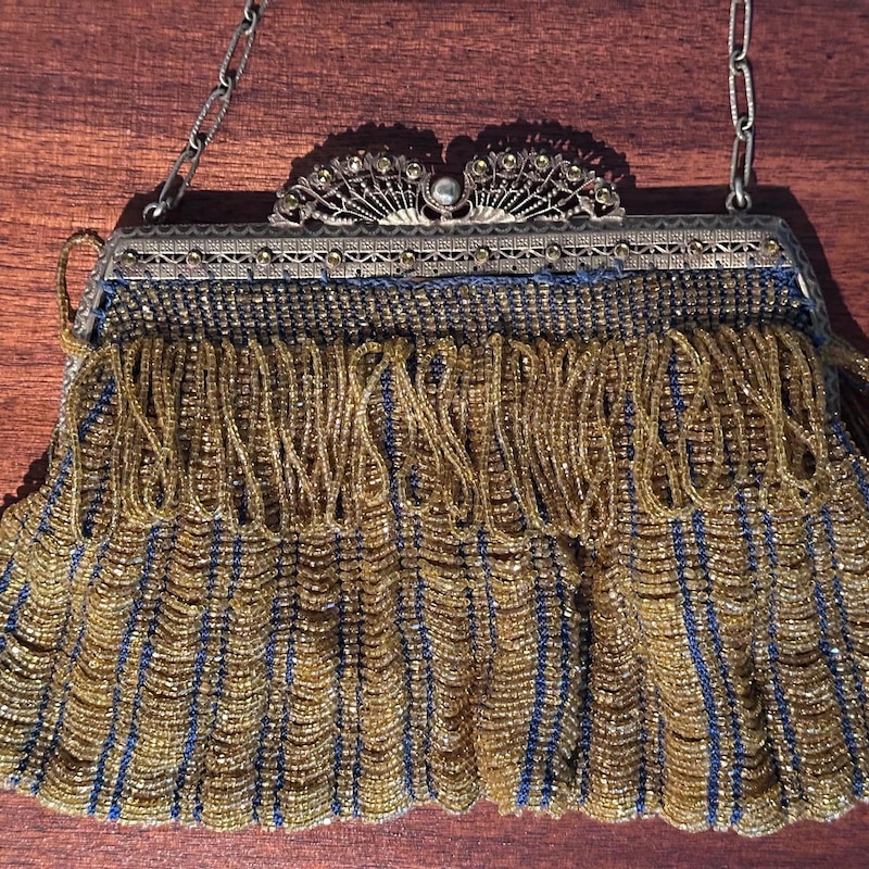 Art Deco Jeweled Purse - Etsy