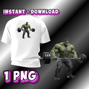 Urban Hulk PNG, Street Style Superhero, Weightlifting Gym Art (digital ...