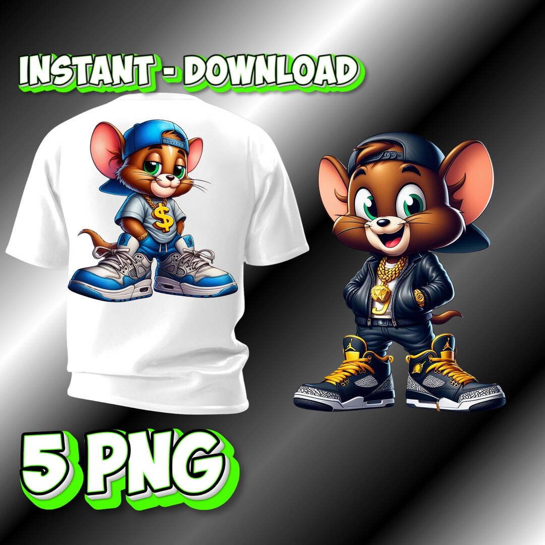 Gangsta Mouse PNG Clipart | Trap Hip Hop Art (digital Download) - Etsy