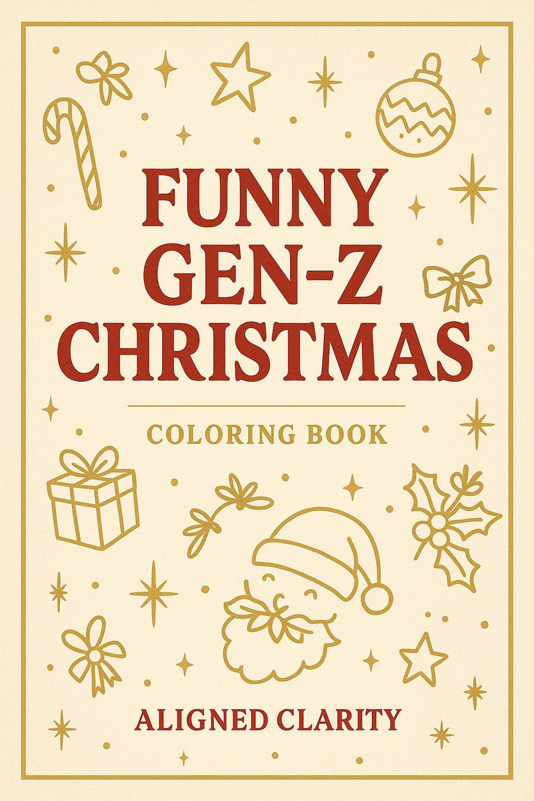 Funny Christmas Gen-z Coloring Book - Etsy