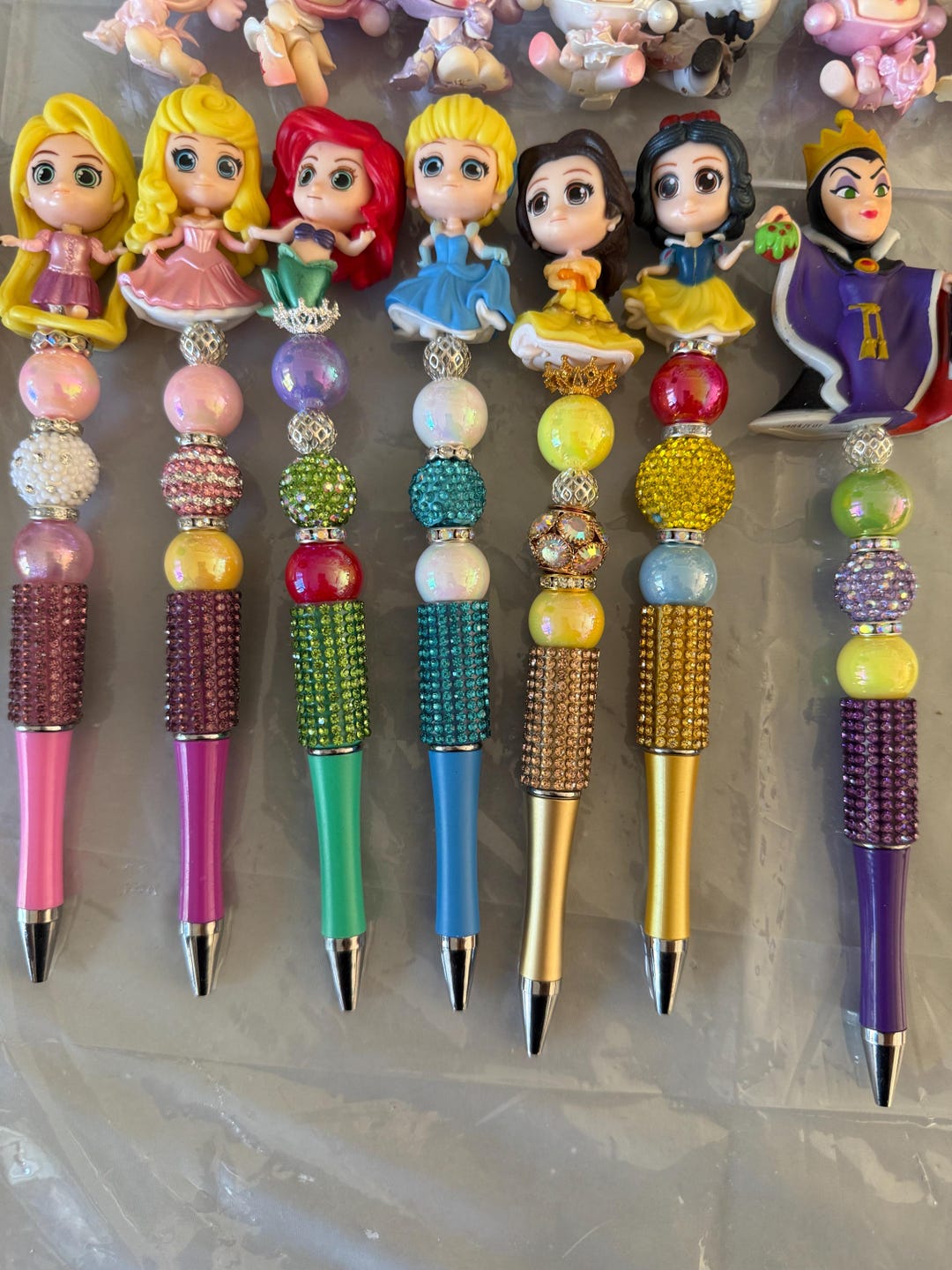 Princess Character Beaded Pen - Etsy