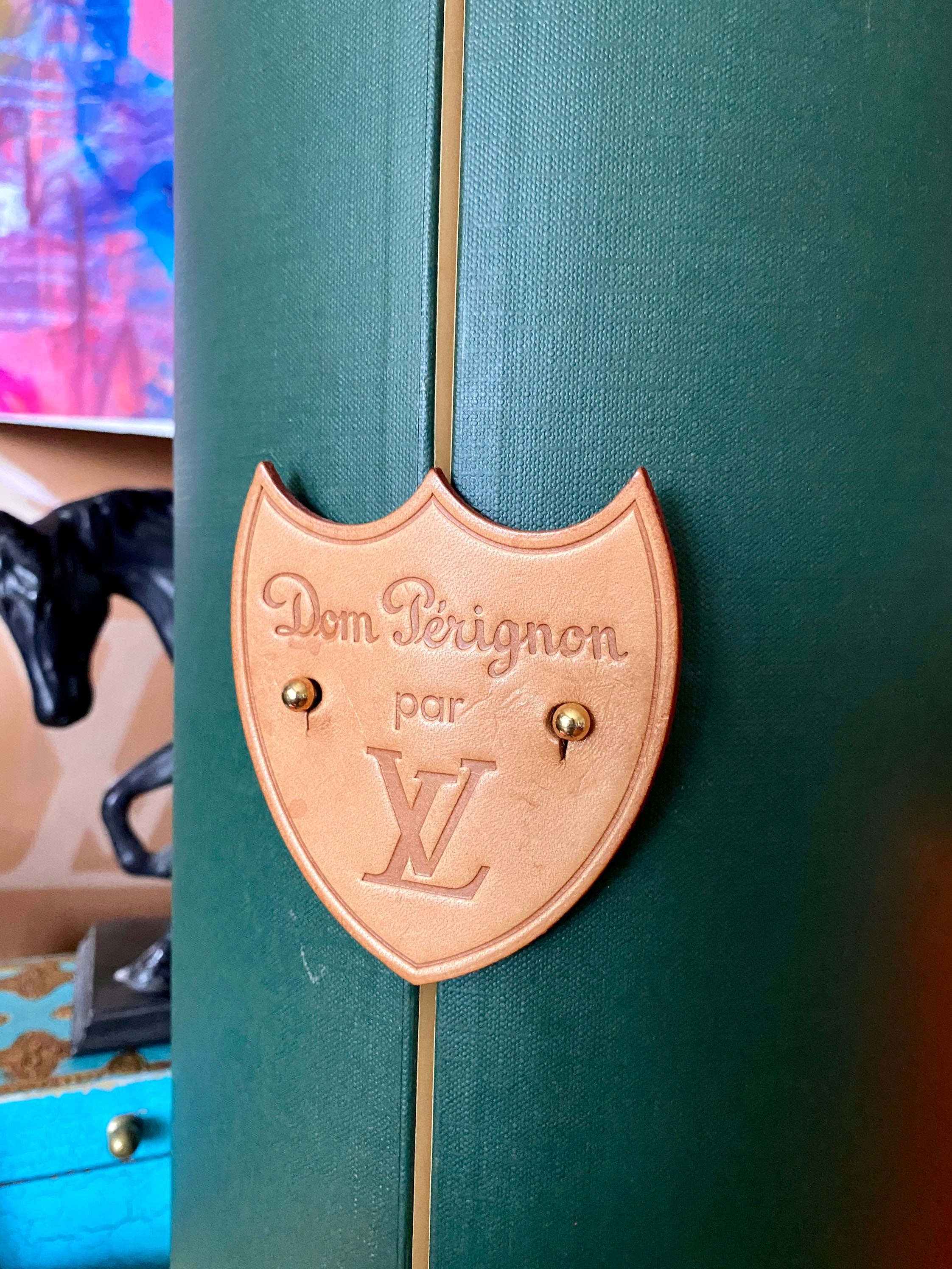 Ultra Rare Vintage LOUIS VUITTON Dom Perignon Presentation Box - Etsy