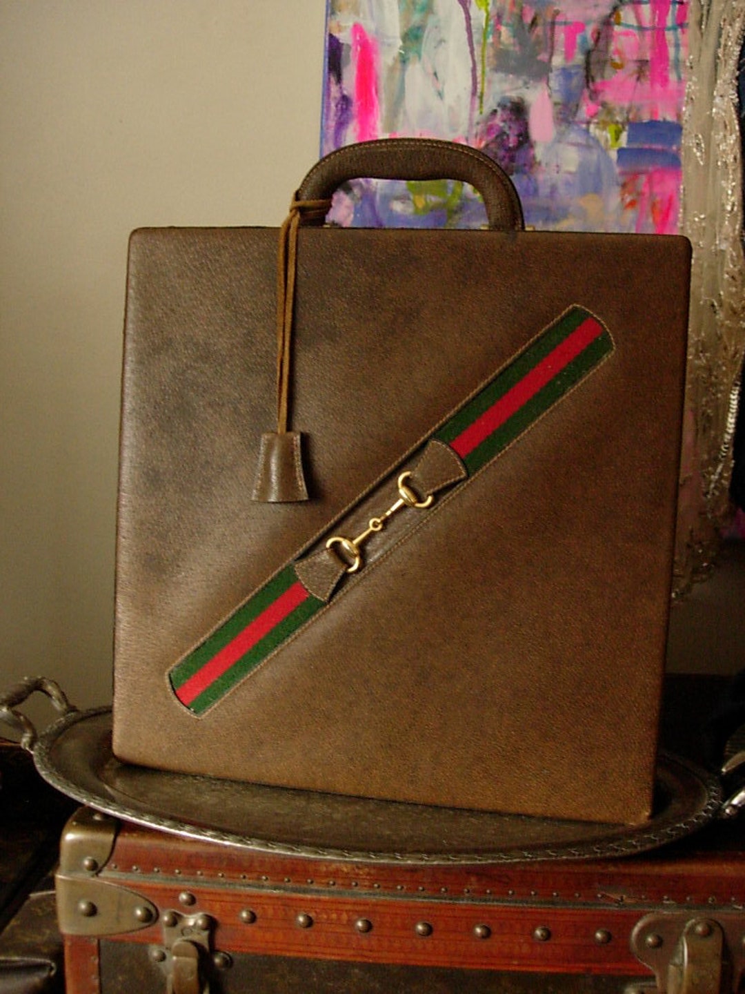 SALE Ultra Rare Vintage GUCCI Iconic Game Set Checkers Chess Poker ...