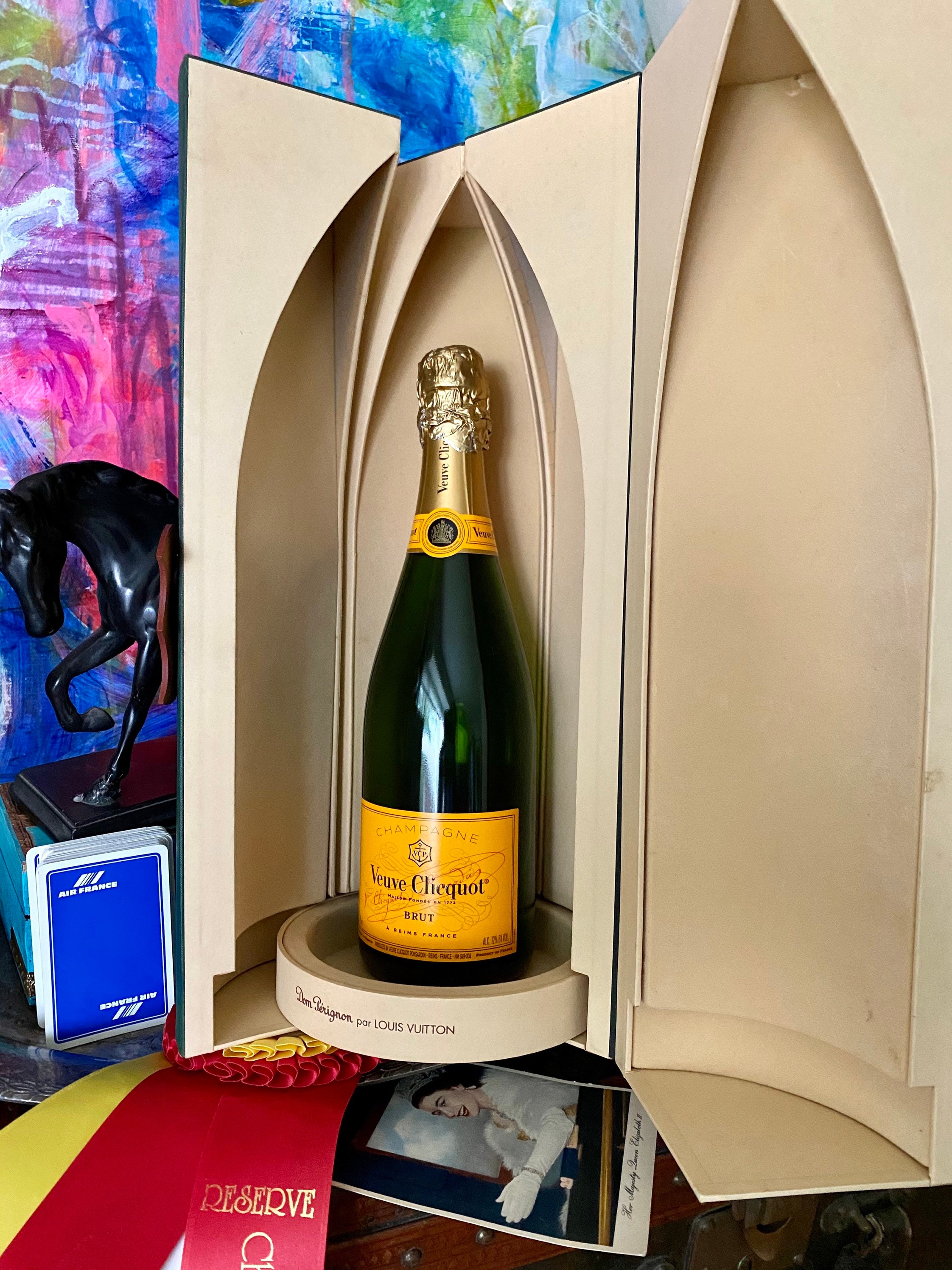 Ultra Rare Vintage LOUIS VUITTON Dom Perignon Presentation Box - Etsy