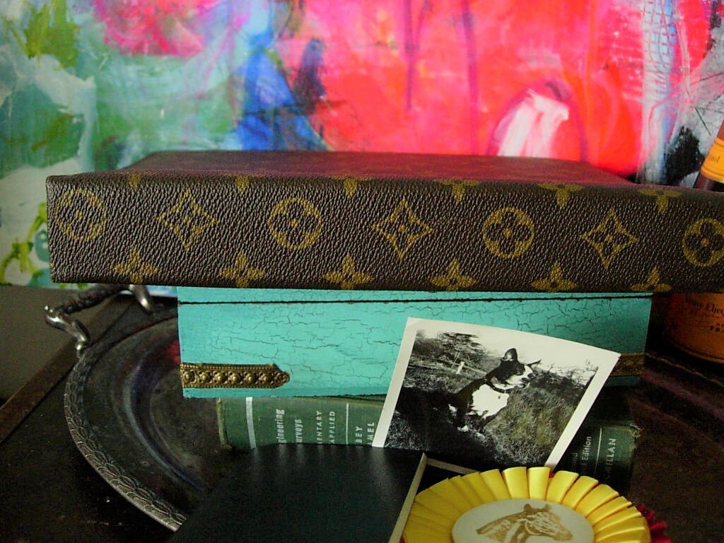 SALE Ultra Rare LOUIS VUITTON Photo Album French Company Produced Desk ...