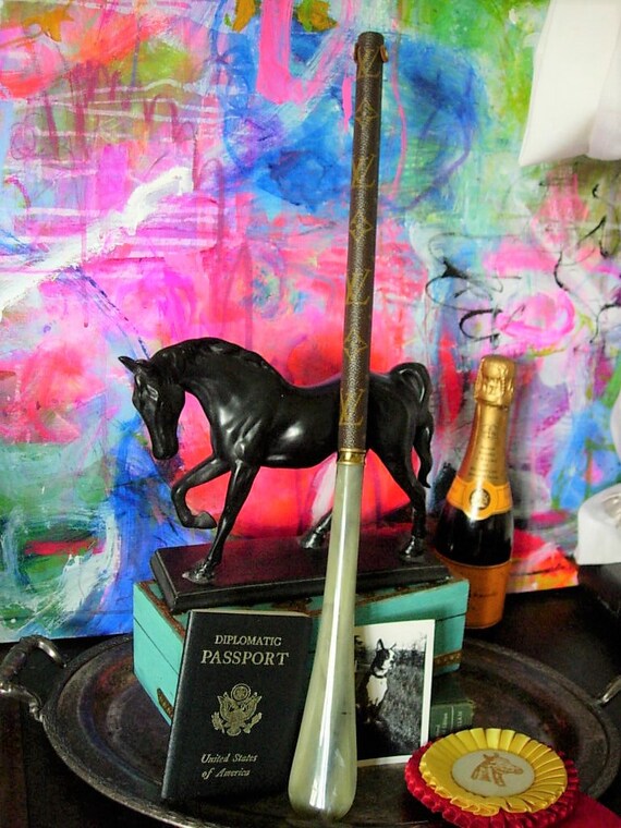 ULTRA Rare and Vintage LOUIS VUITTON Shoe Horn Wardrobe | Etsy