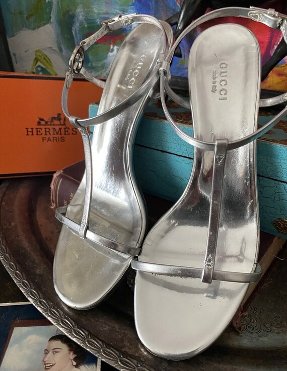 Rare vintage GUCCI Red Patent Leather DRIVERS Shoes - Gem