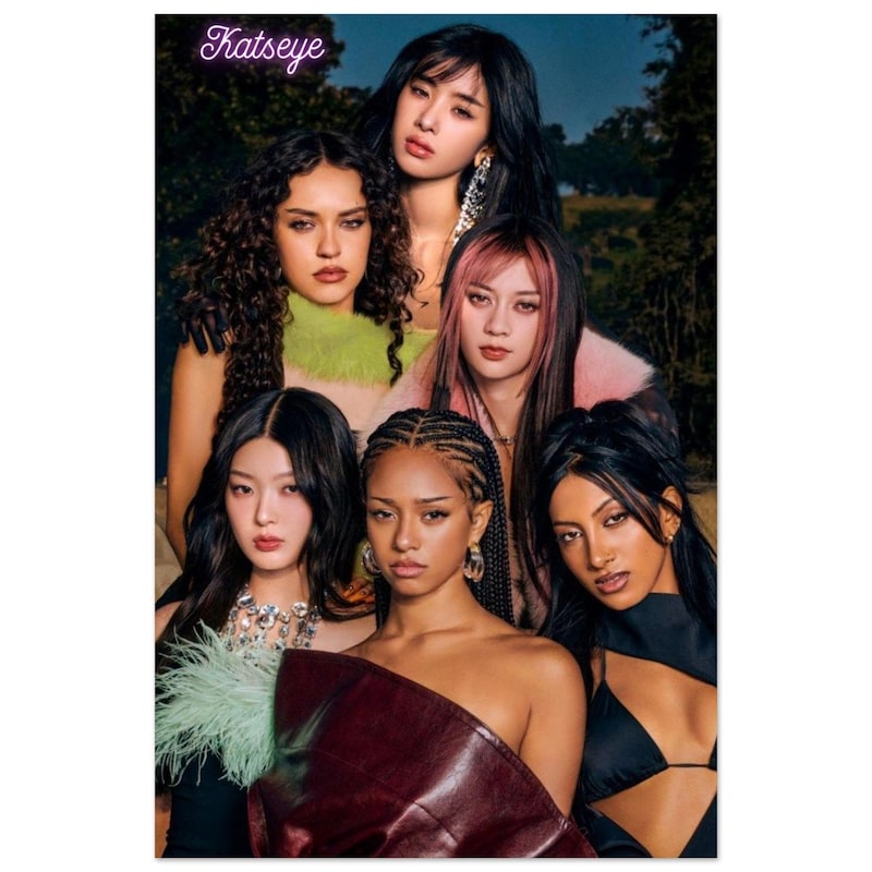 Katseye Poster Prints - Etsy