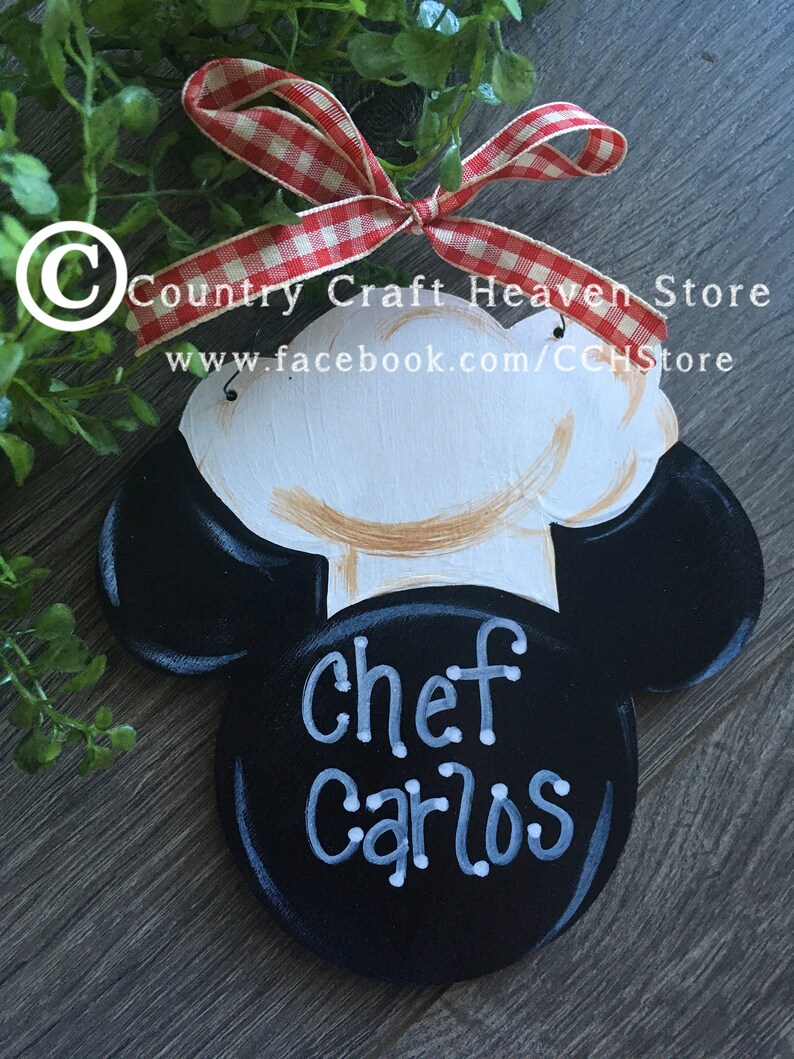 Chef Personalized Sign Chef Graduation Gift Chef Mouse Head - Etsy