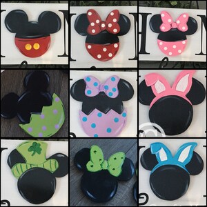 Mickey Mouse Minnie Mouse Sign Mouse Home Interchangeable Sign ...