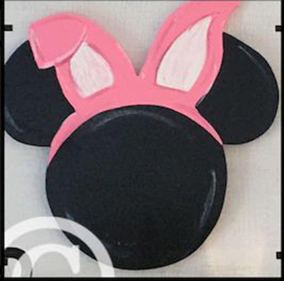 Easter Bunny Mouse Attachment | Hand-painted Interchangeable Door ...