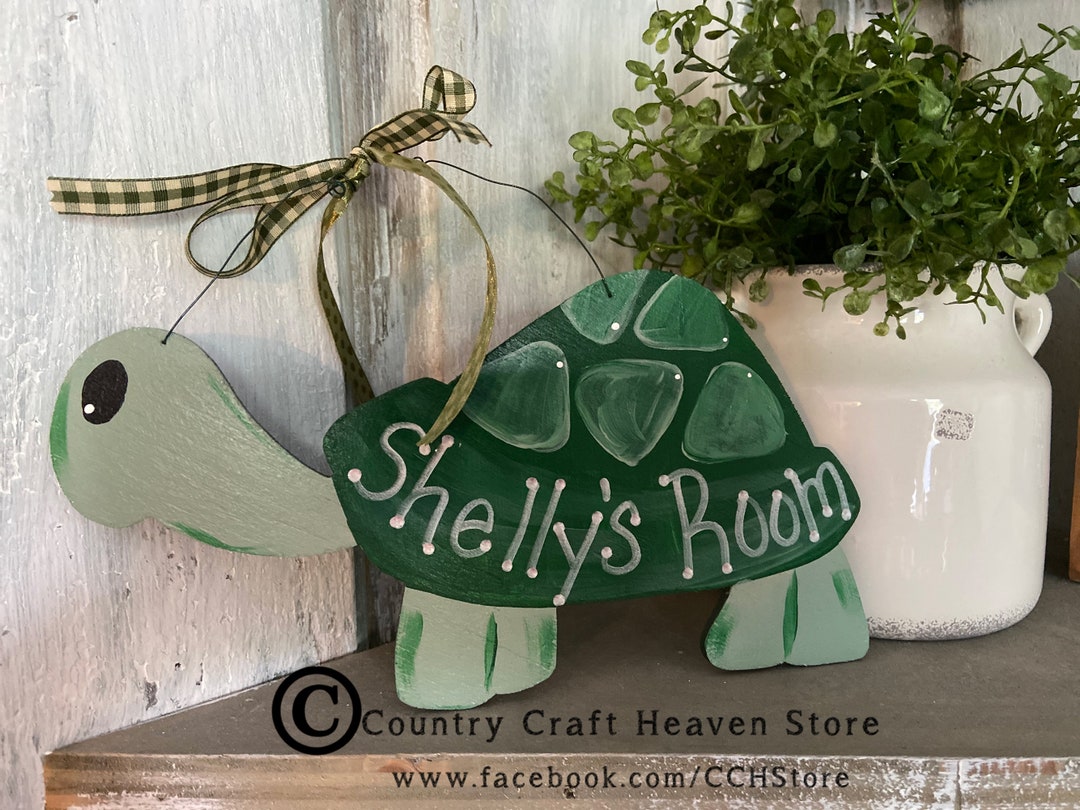 Personalized Turtle Name Sign - Nautical Decor - Beach Decor - Nursery ...