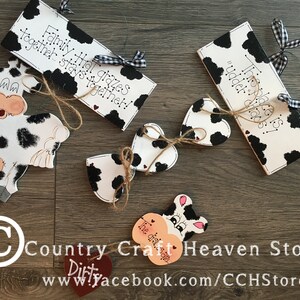 Cows Decor Rustic Cow Kitchen Signs Cow Wall Art Farmhouse Cows Kitchen ...