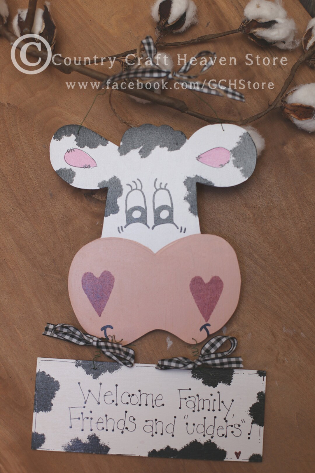 Cows Decor Rustic Cow Kitchen Signs Cow Wall Art Farmhouse Cows Kitchen ...