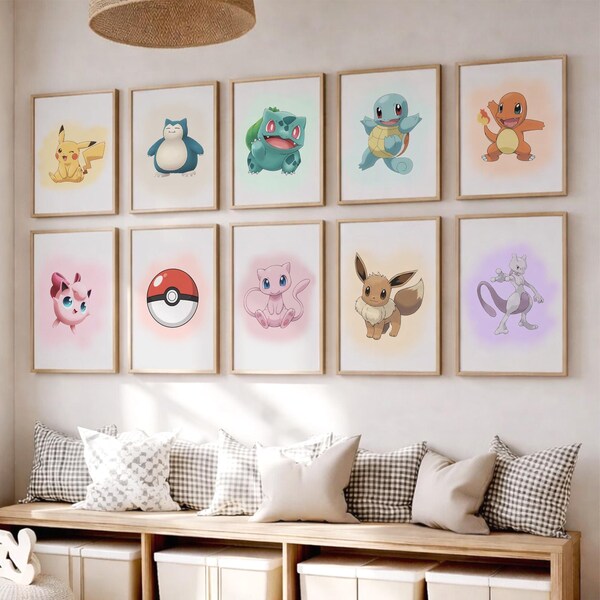 Pokemons Room Decor - Etsy