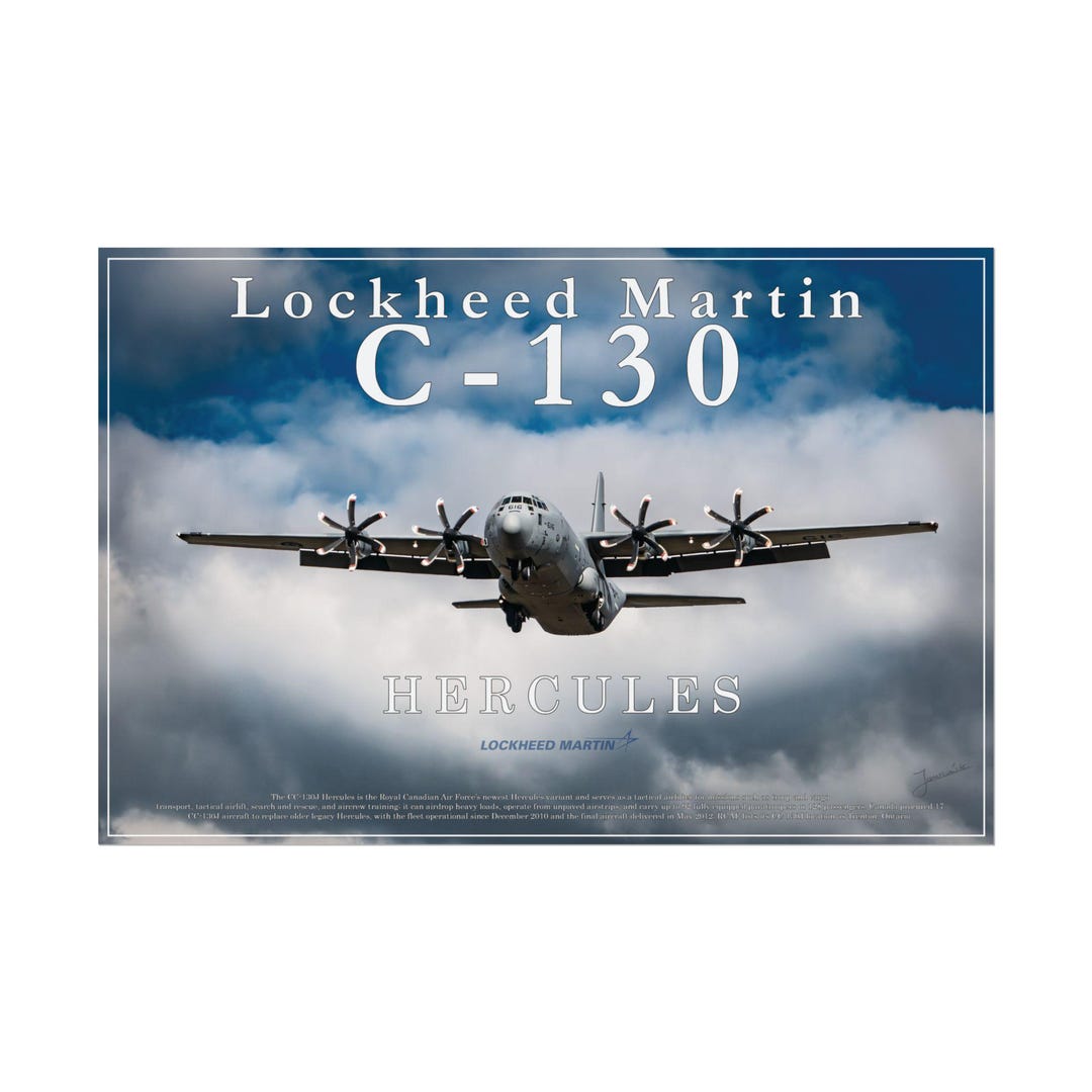 Lockheed Martin C-130 Hercules Poster Rolled Posters | C-130 Hercules ...