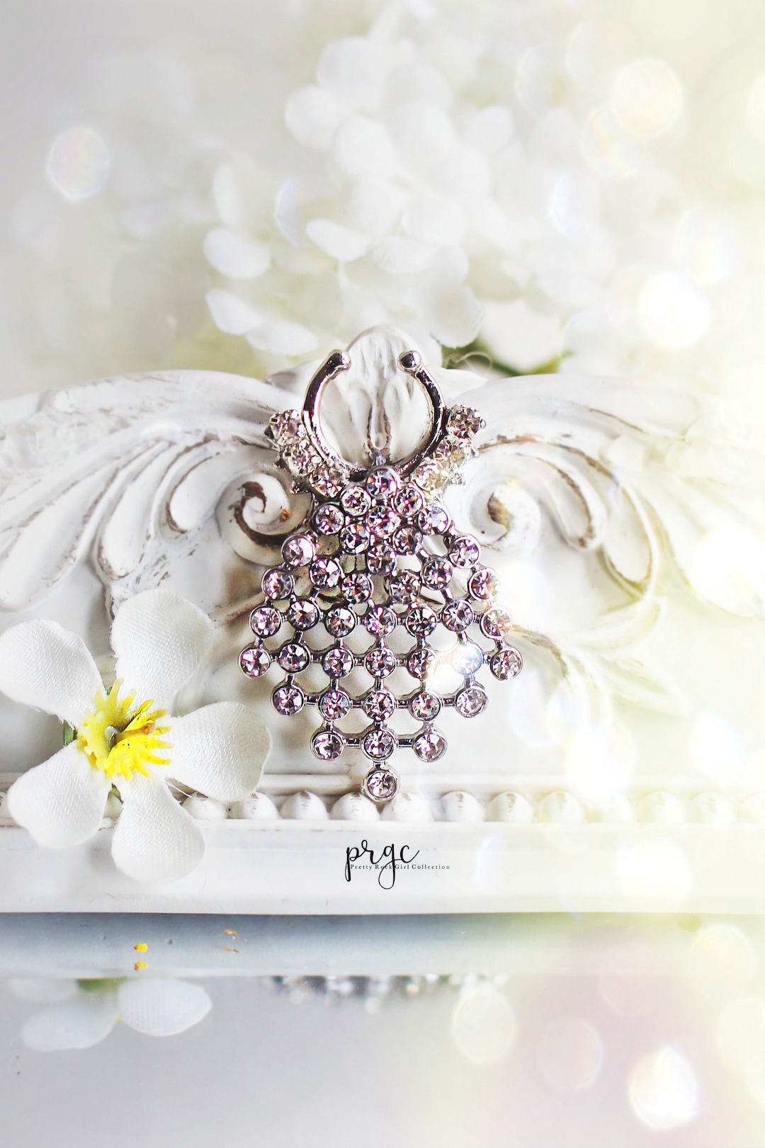 New Oversized Septum Ring, Nose Piercing, Crystal Septum, Rhinestone ...