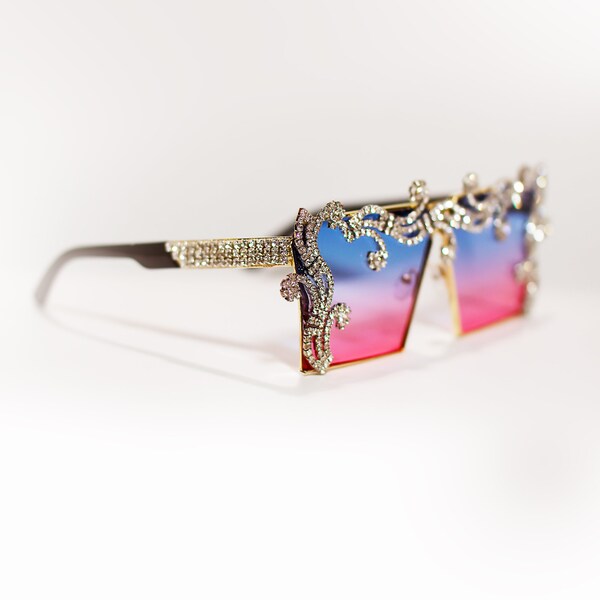 Jeweled Sunglasses - Etsy