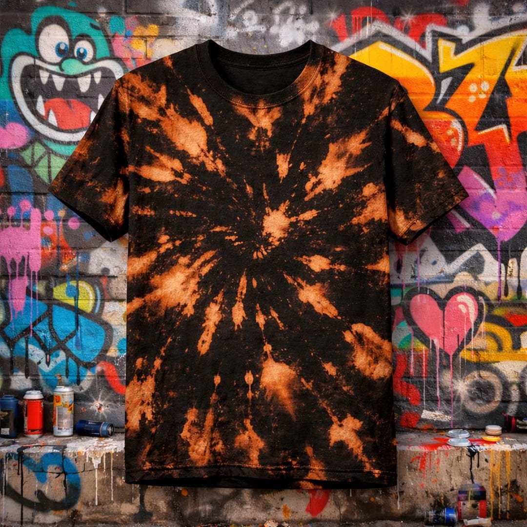 BLEACH DYED SHIRTS - Blank Black Random Stock - Etsy