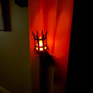 Medieval Torch, Handheld, Table, or Wall Sconce: Battery LED Realistic ...