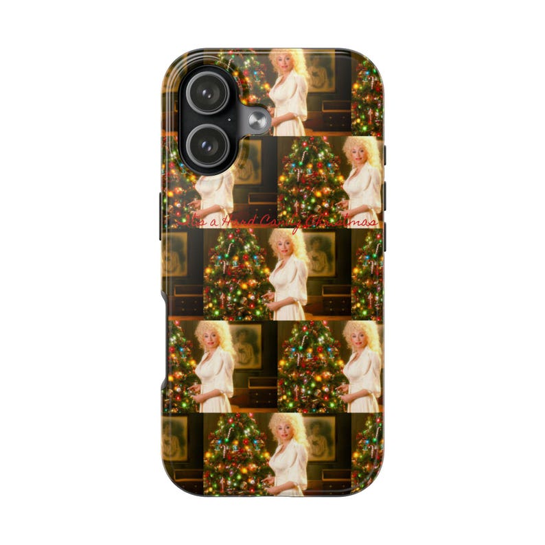Vintage Smoky Mountain Dolly Parton Christmas Phone Case | Retro ...